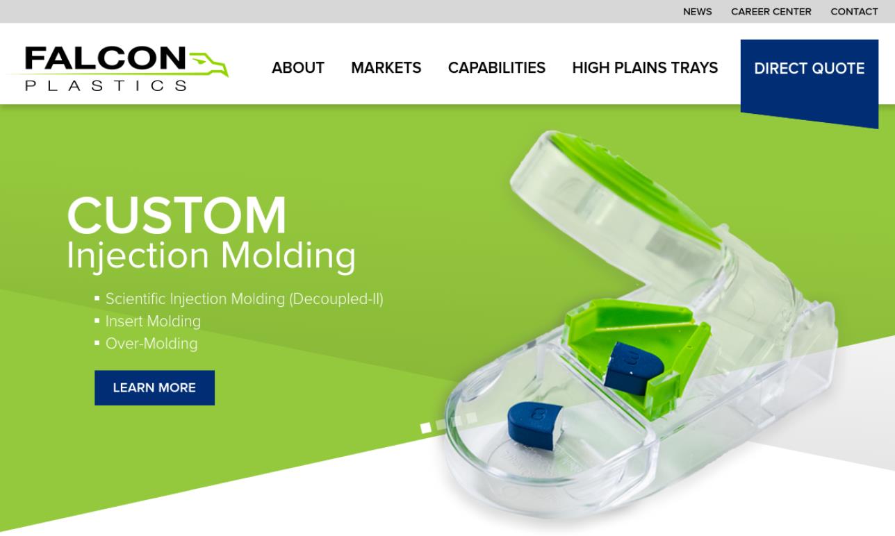 Falcon Plastics Inc. | Plastic Molding Manufacturers
