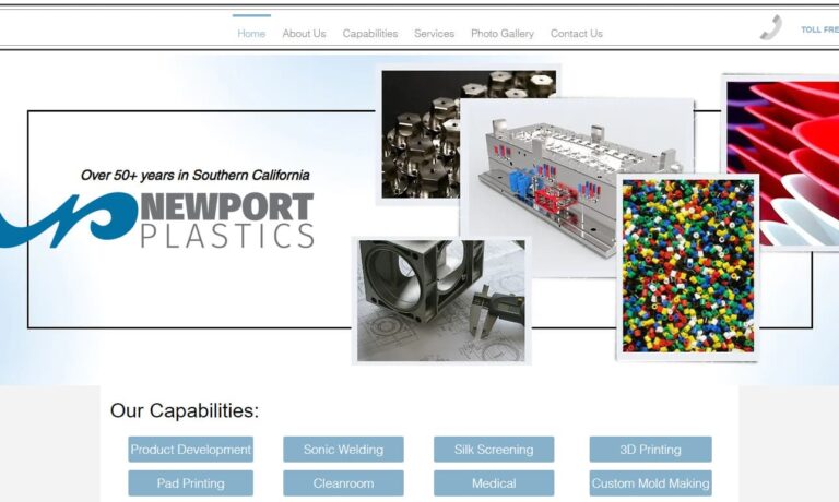 California | Plastic Molding Manufacturers